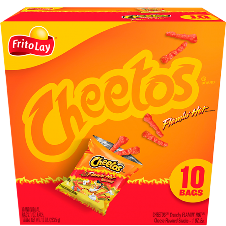 Cheeto Crunchy Flamin Hot Cheese Snacks 285g 10 Oz 46 Off